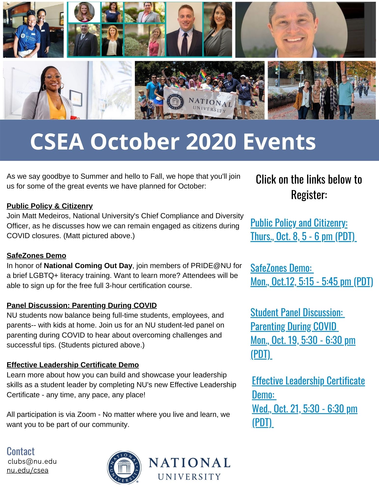 What’s NU this Month? – The CSEA Student Voice